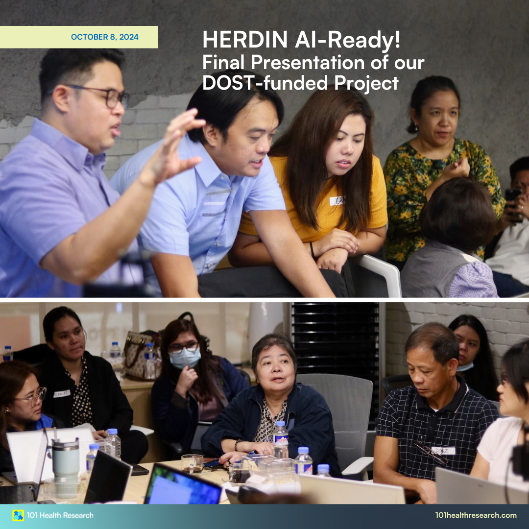 HERDIN is AI-Ready: 101 Health Research Launches Revolutionary AI Tool ...